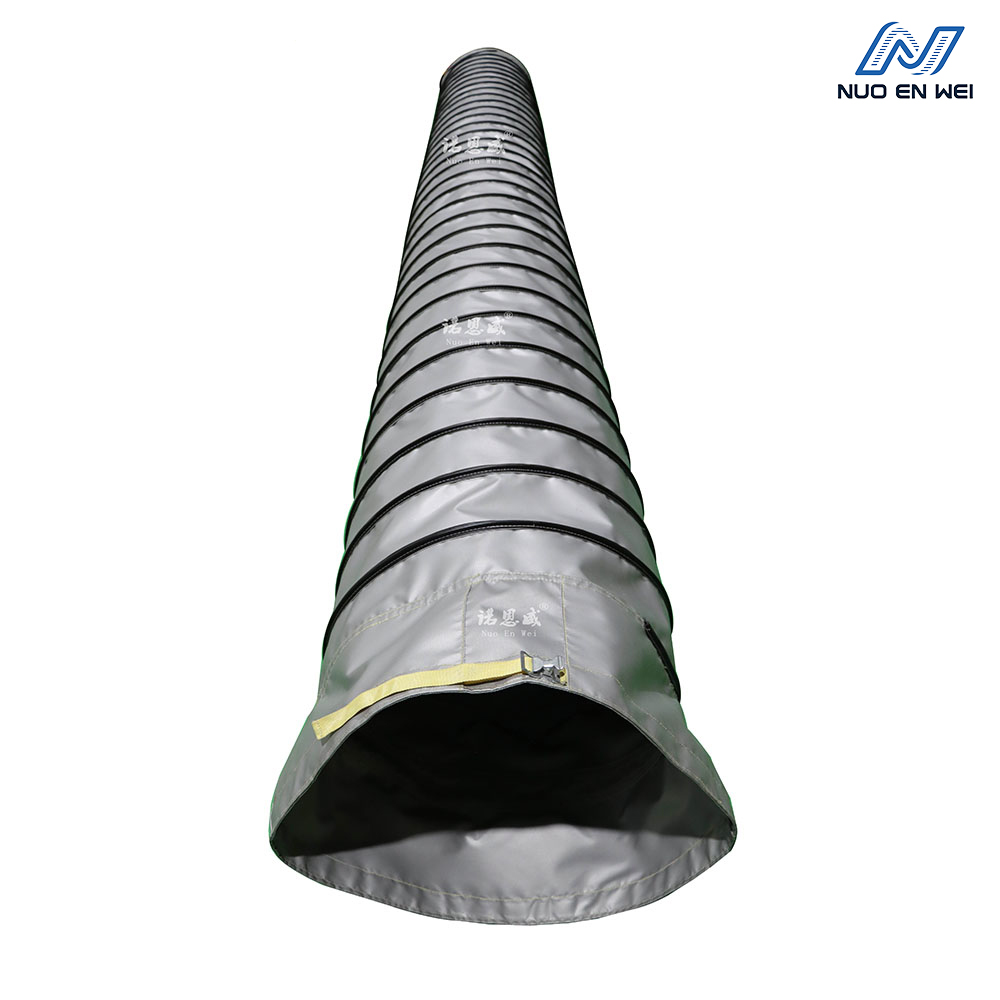 Heat Resistant Air Duct -45°C to 300°C Flexible High-Temp Ducting ...