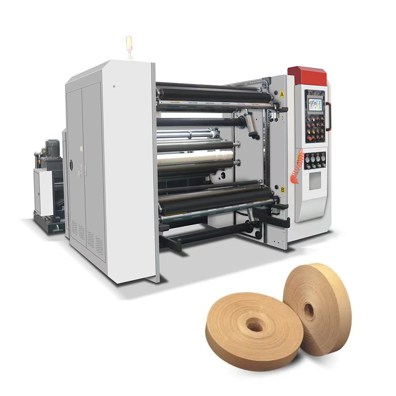 Automatic Kraft Paper Cutting Roll to Sheet Cutter Rewinder Slitter ...