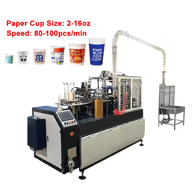 Fully Automatic Disposable Ice Cream Tea Coffee Take Away Cups Making ...