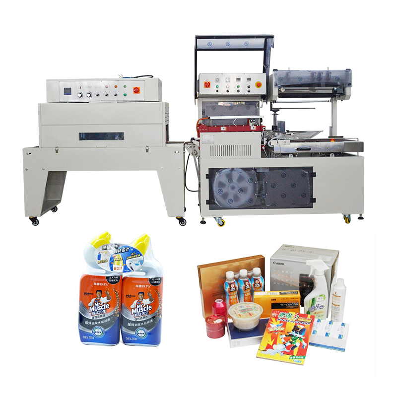 Automatic Bottles Thermal Shrink Wrapping Packaging Machine Food Box ...