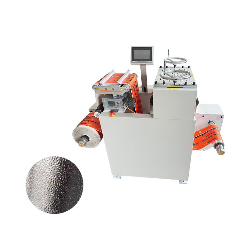 Automatic Roll to Roll Embossing Rotary Label Sticker Logo 3d Embossed ...