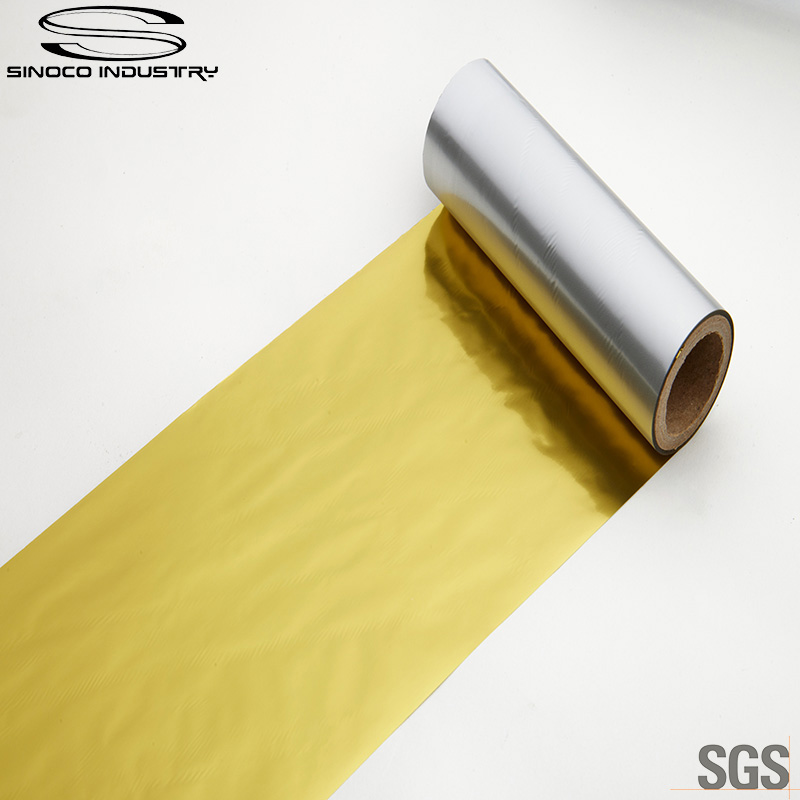 Metallic Gold Color Ribbon SNR8220 for Satin Ribbon | Sinoco Ribbon