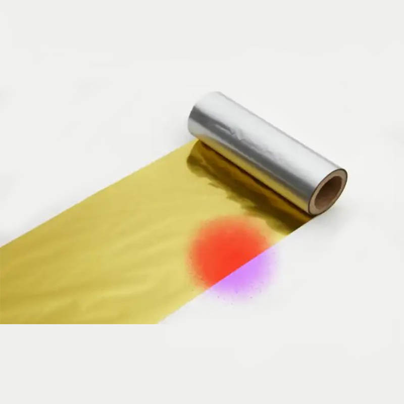 UV Security Ribbon SNR8020UV Gold to Red | Sinoco Ribbon
