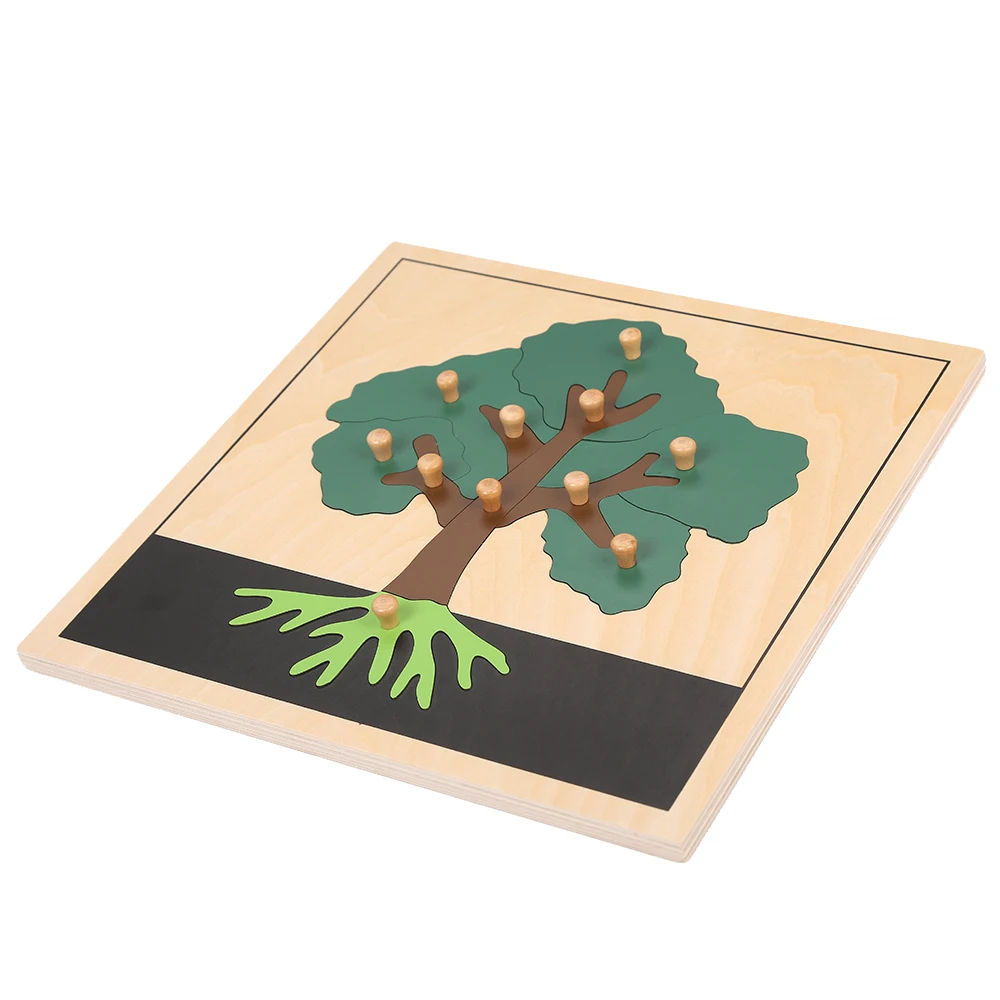 Montessori Wooden Tree Puzzle for Early Education | LEADERJOY
