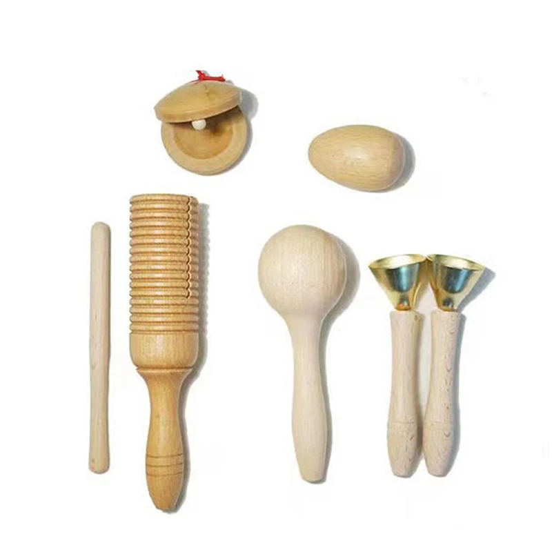 Orff Percussion Instrument 5-piece Children's Music Set | Baby Toys