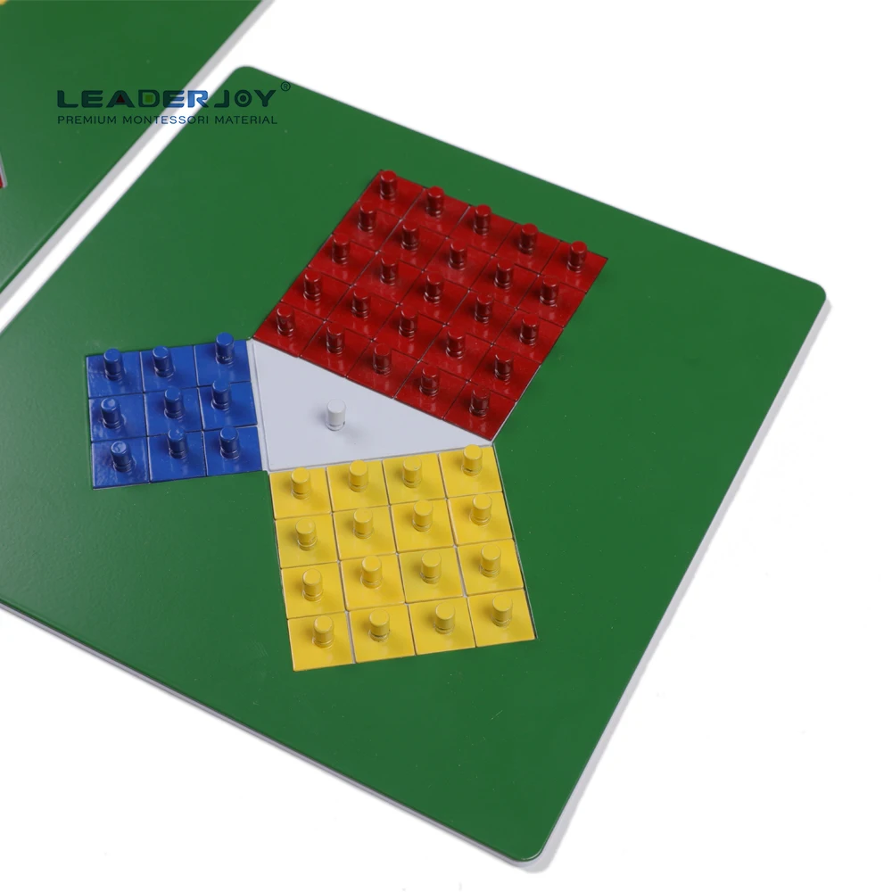 Montessori Wooden Toys for Early Math Education - Pythagoras Theorem ...