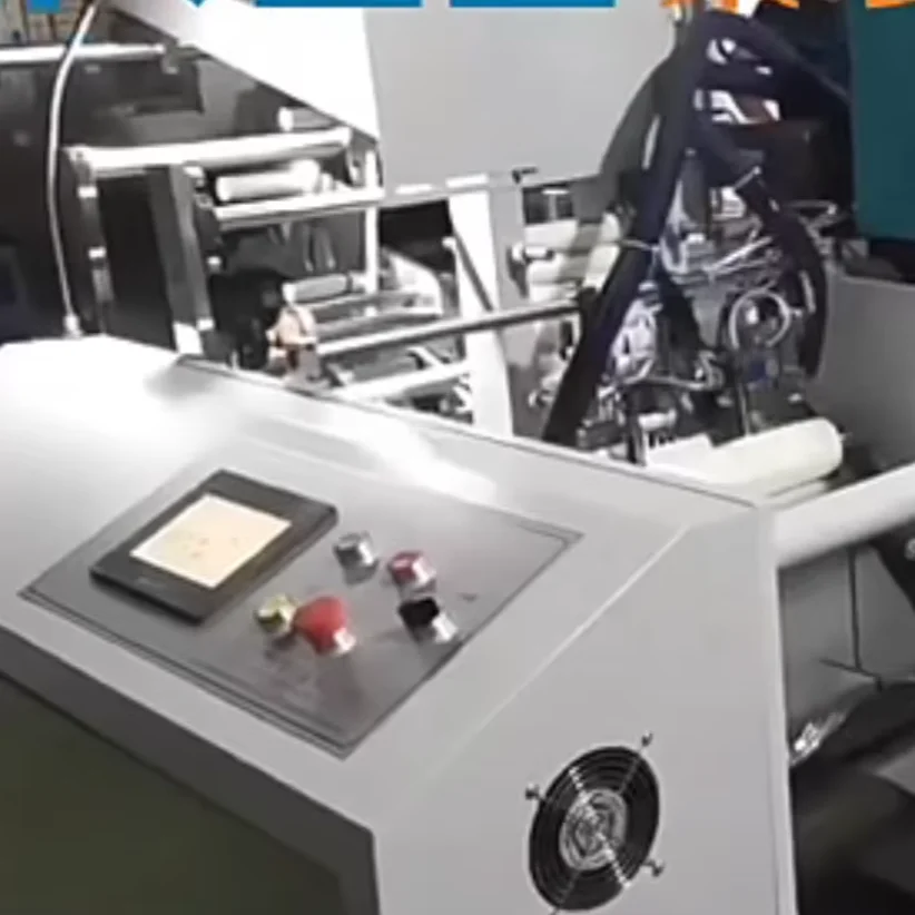 Lkwd-450 High Quality Full Automatic Aluminium Foil Rewinding Machine ...