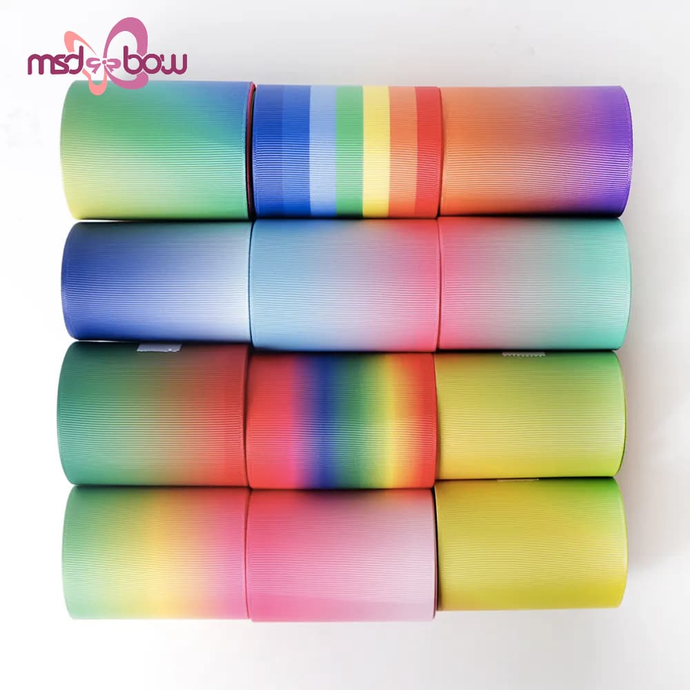 Rainbow Ribbons Unveiled: Single Vs. Double-Sided – Where Color Meets ...