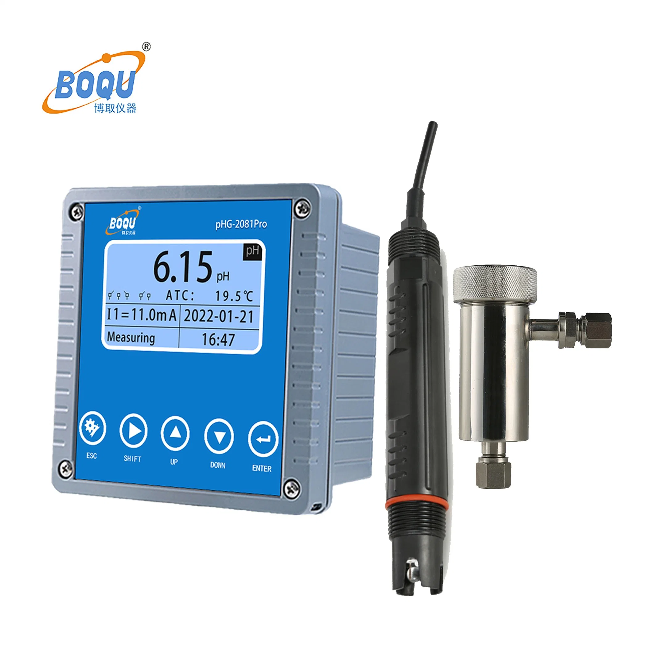 Boqu Phg-2081PRO Flow Cell Installation Measuring Boiler | Boqu Instrument