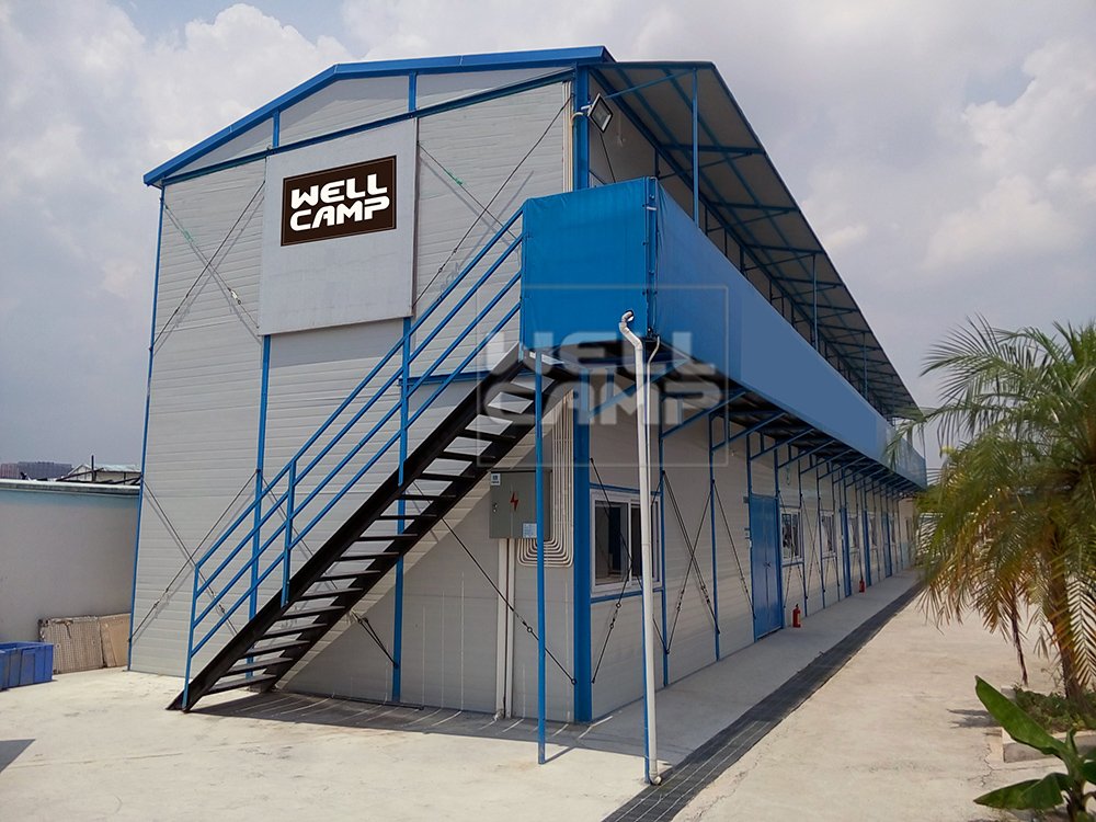 Expandable Container Shelters Green Modern Prefab Modular House with ...