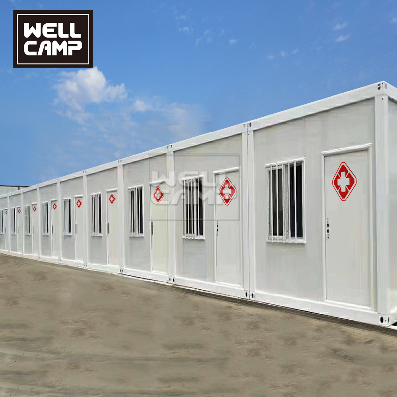 Prefabricated Flat Pack Container Hospital Container Clinic | Wellcamp