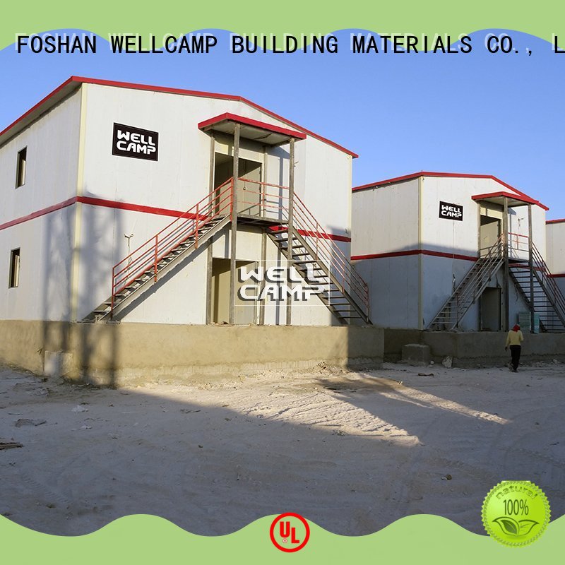 Temporary Prefab House Kits Classroom for Accommodation | WELLCAMP ...