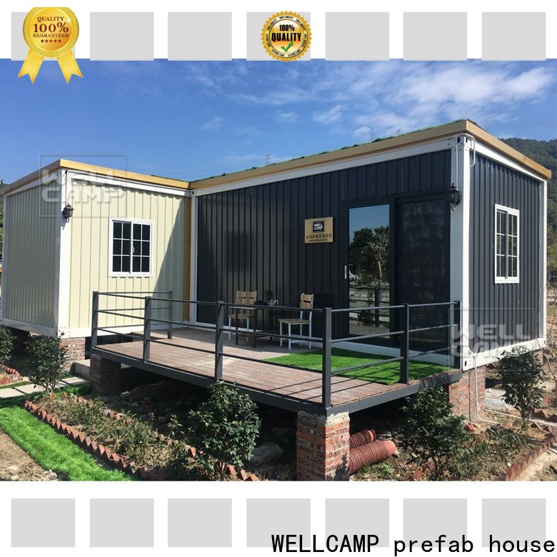 Folding Shipping Crate Homes Labour Camp | WELLCAMP, WELLCAMP Prefab ...