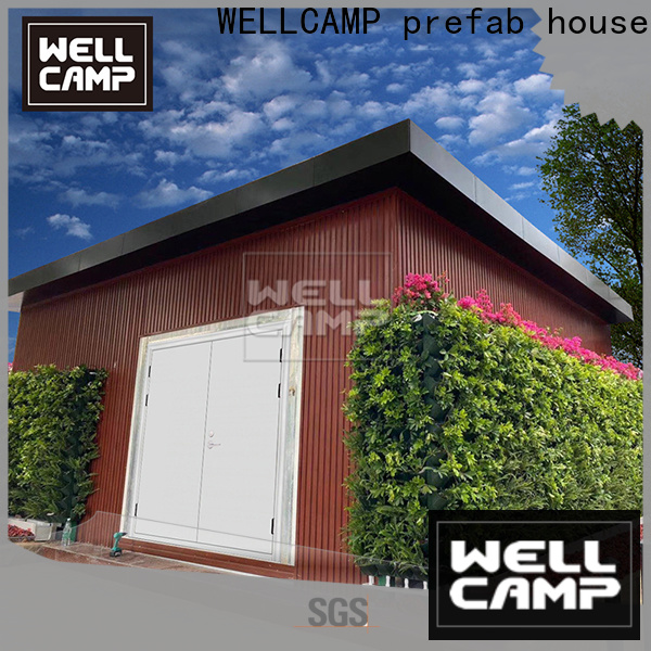 Folding Modern Container Homes in Garden for Resort | WELLCAMP ...