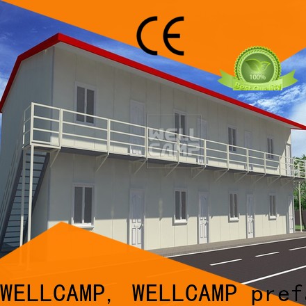 Customized T Prefabricated House Refugee House for Dormitory | WELLCAMP ...