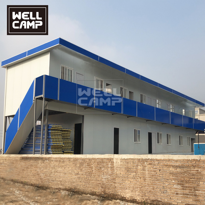 Temporary Prefab Police Station Office Project in China | Wellcamp