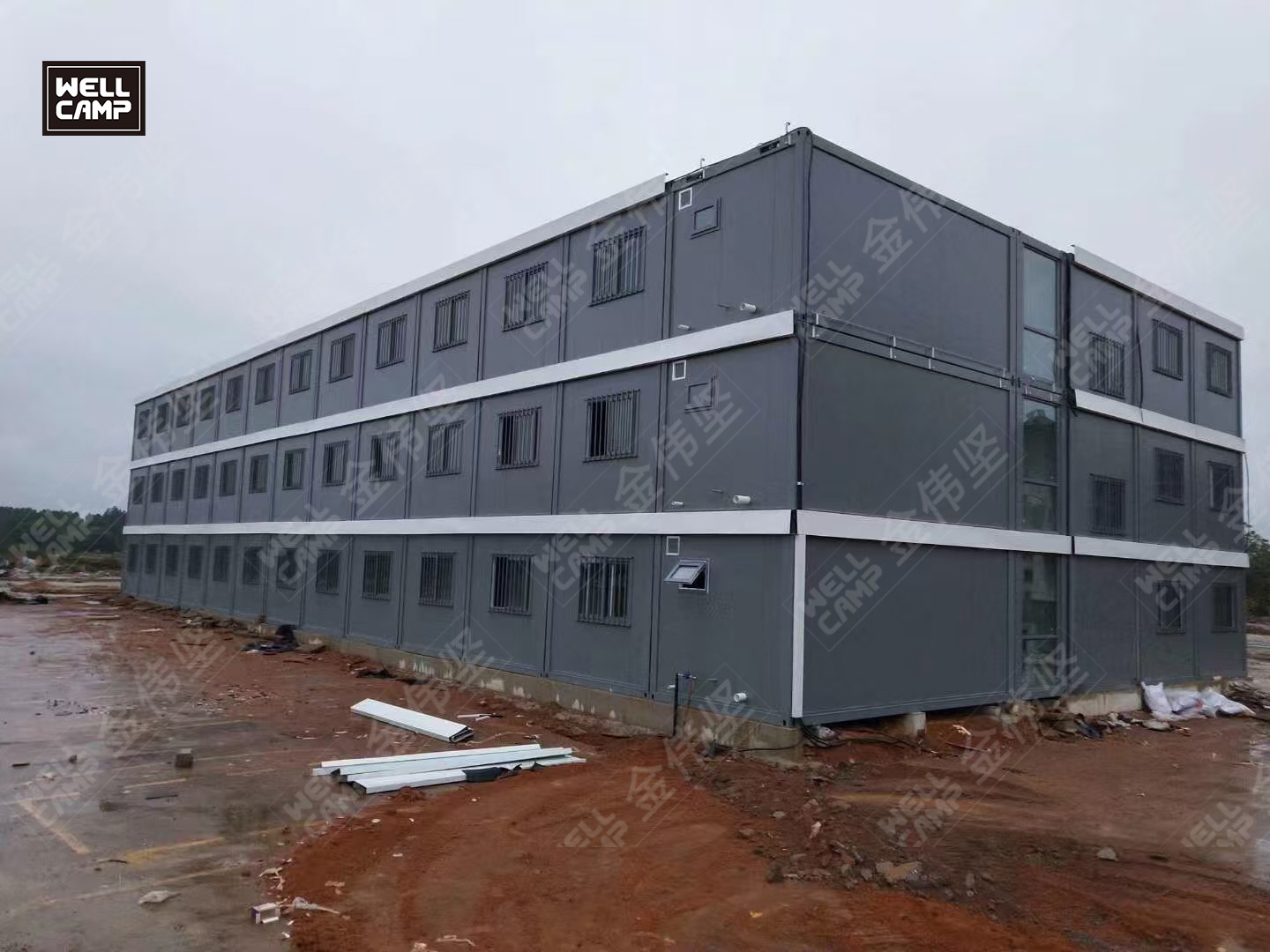 Prefabricated Houses Bring Hope to Refugee Camps - WELLCAMP Solutions ...