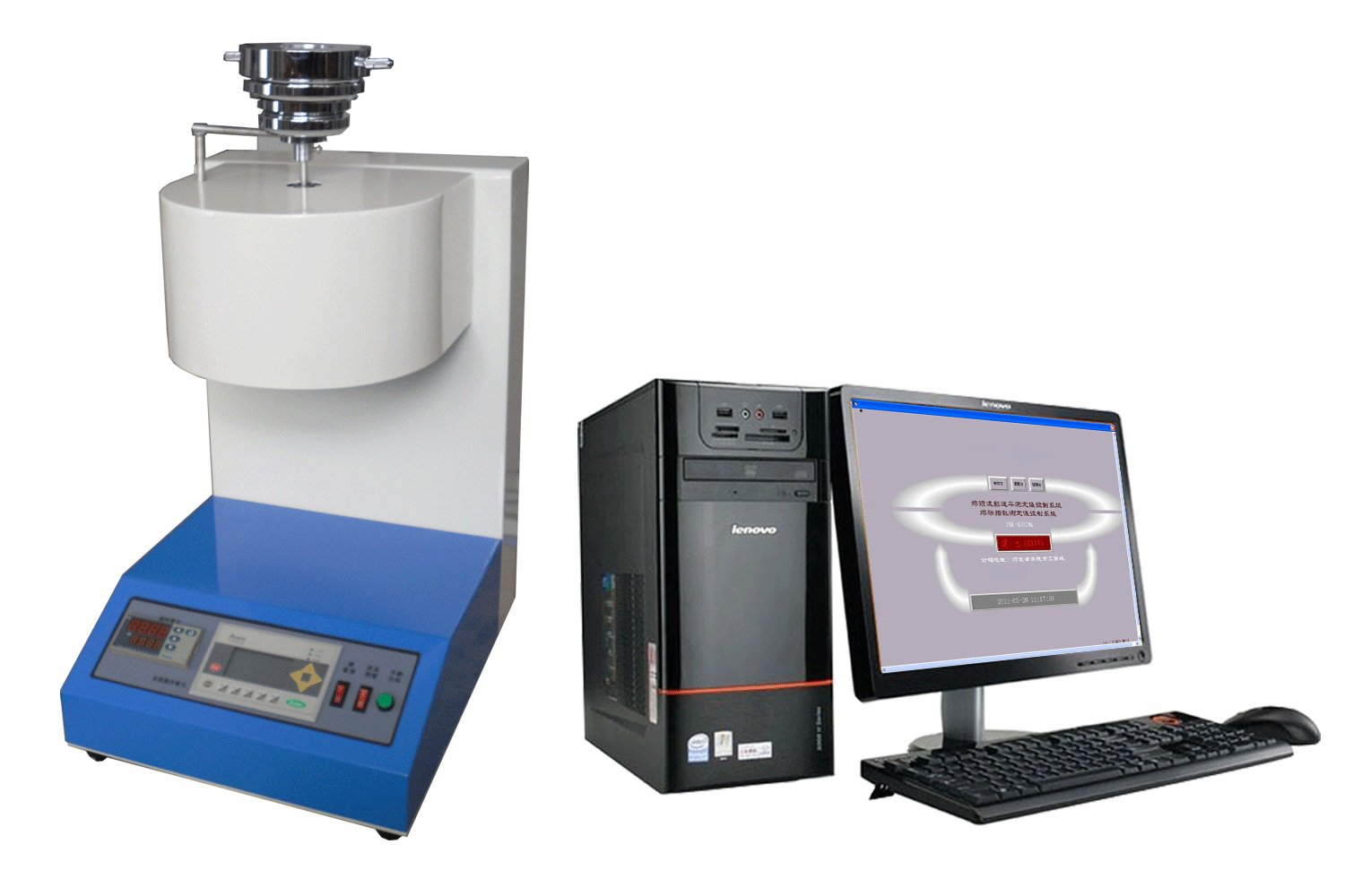 PP and PE Melt Flow Testing Machine - Rubber and Plastic Test Equipment ...