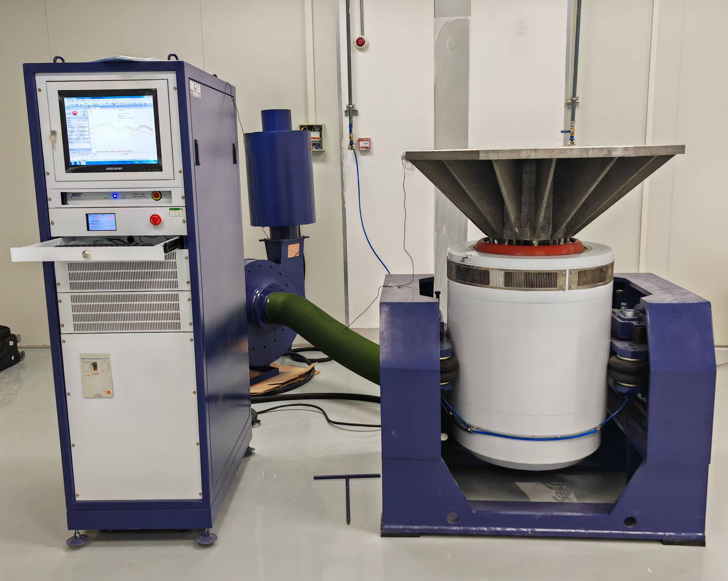 Electro-dynamic Vertical Shaker