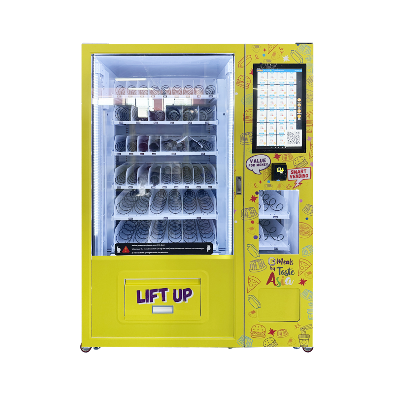 Snack Food Vending Machine Supports Double Counter Vending & Product ...