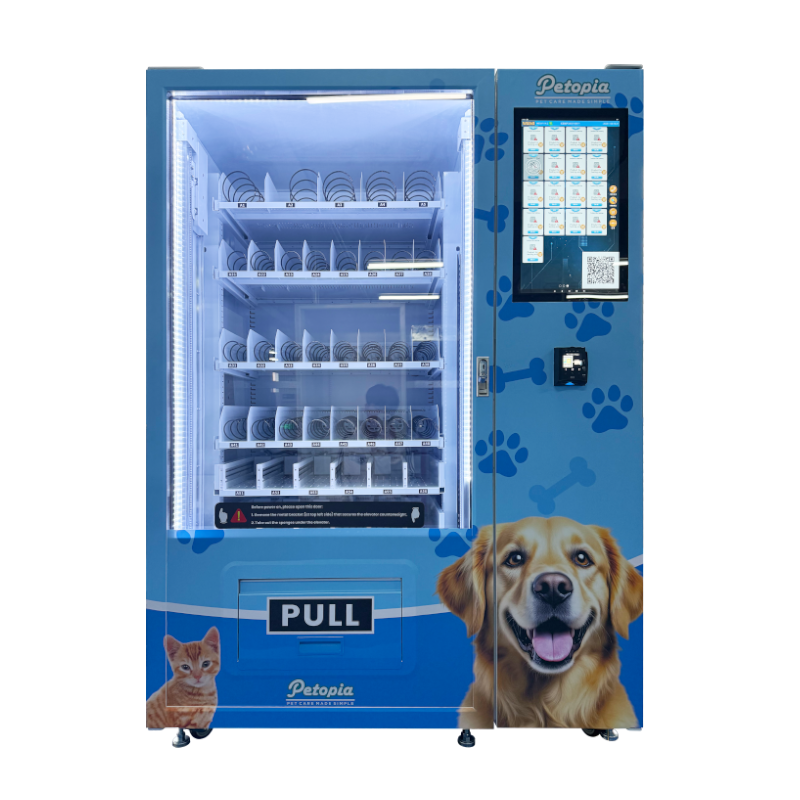 Pet Shop Self-Service Dog Food Vending Machine with Card Reader & Side ...