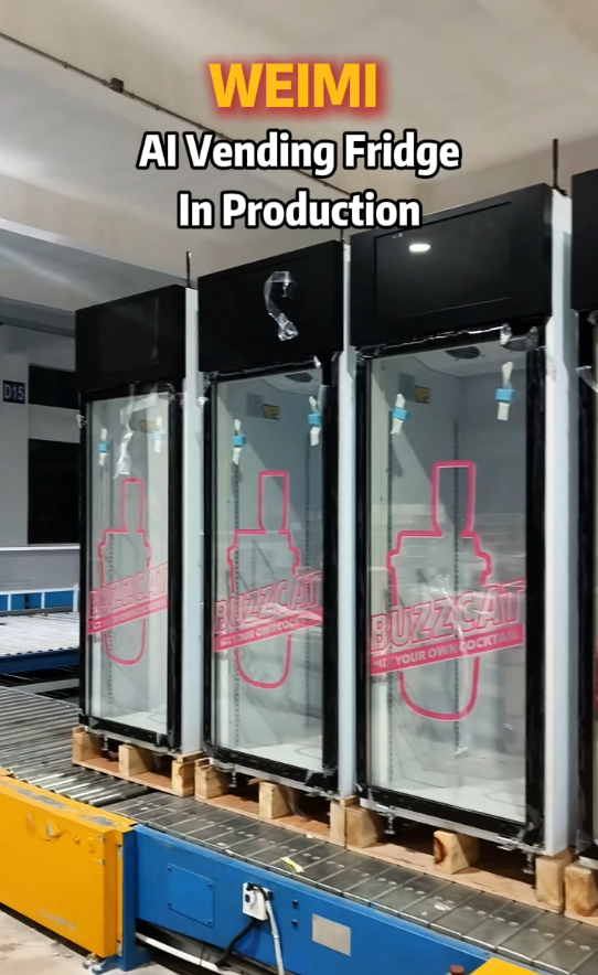 WEIMI AI Vending Fridge: Your next Automatic Money-Making Machine！！！ | WEIMI