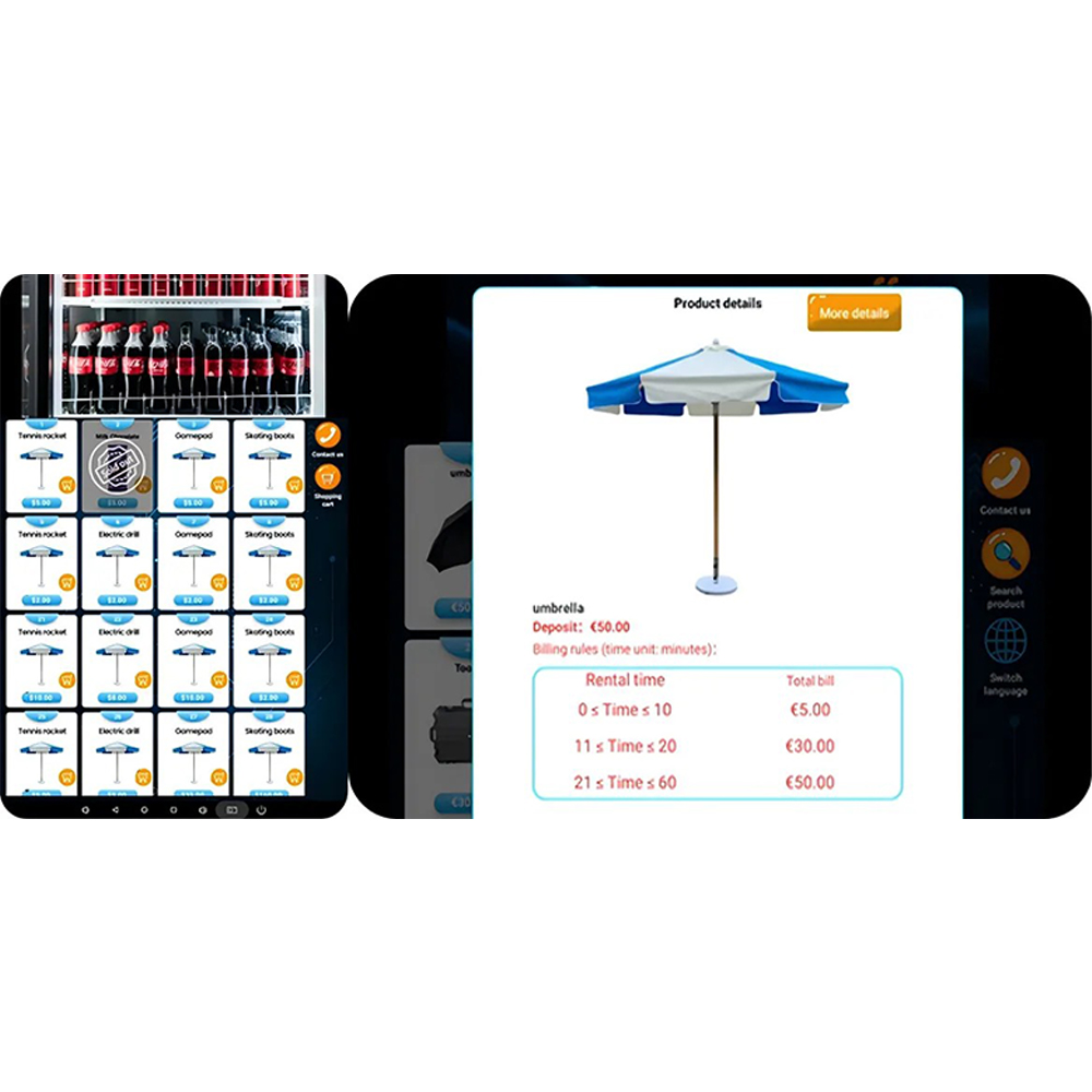 Seaside Beach Chair Rental Machines Support 24/7 Rental Suitable for ...