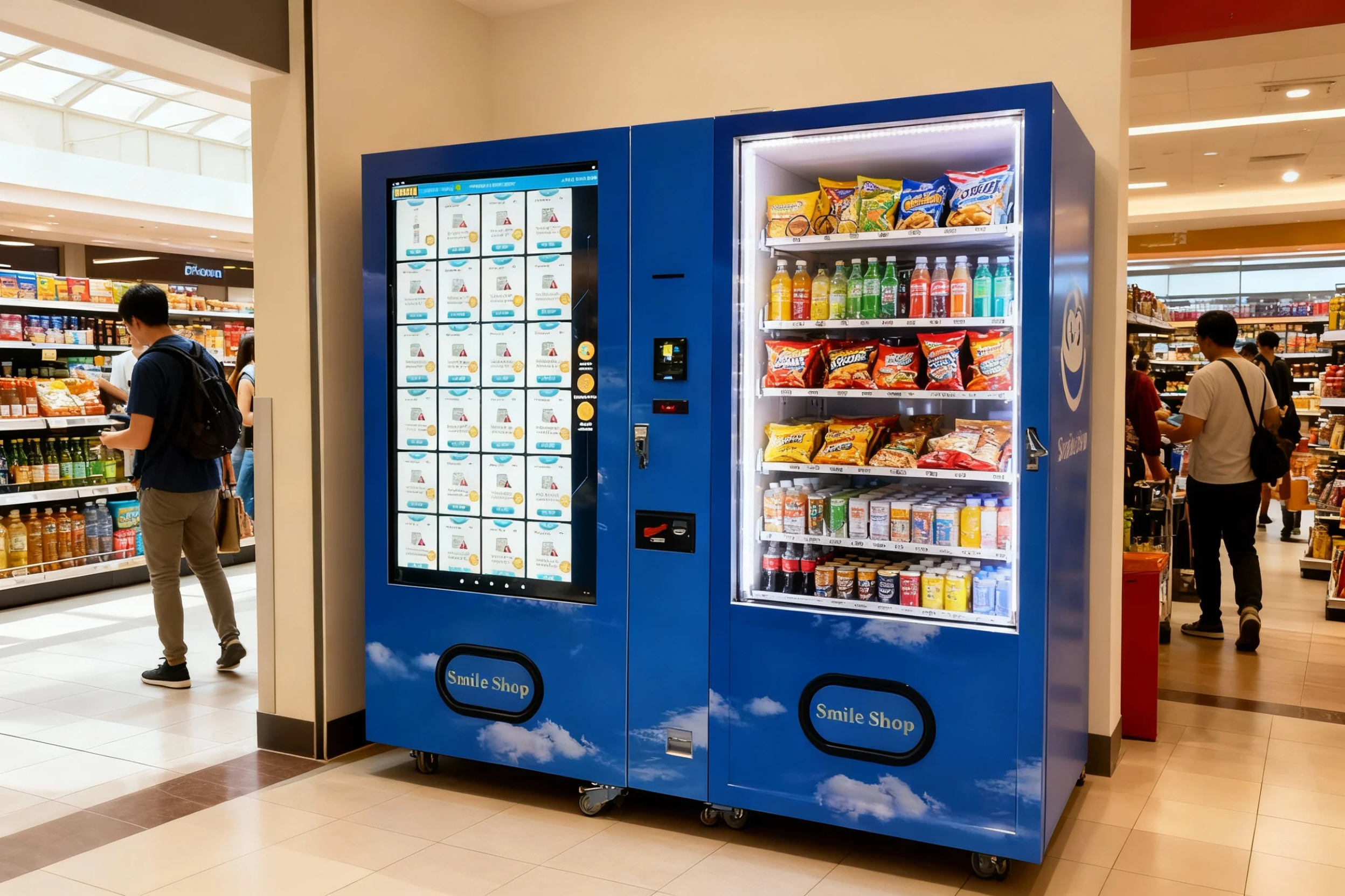 Expand Your Retail Business with a High-Capacity Combo Snack & Beverage ...