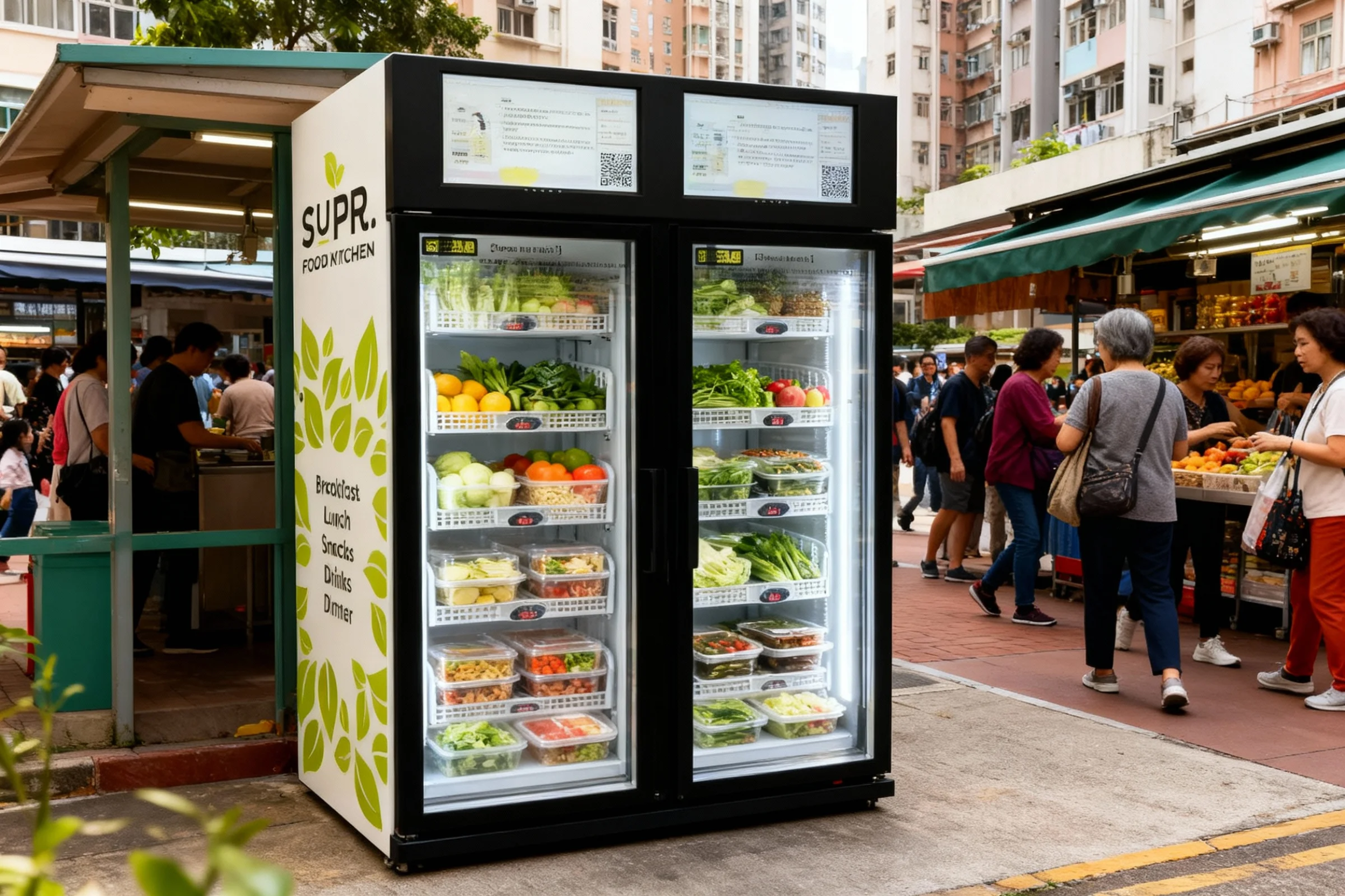 How a Hong Kong Community Supermarket Increased Profits with Vending ...