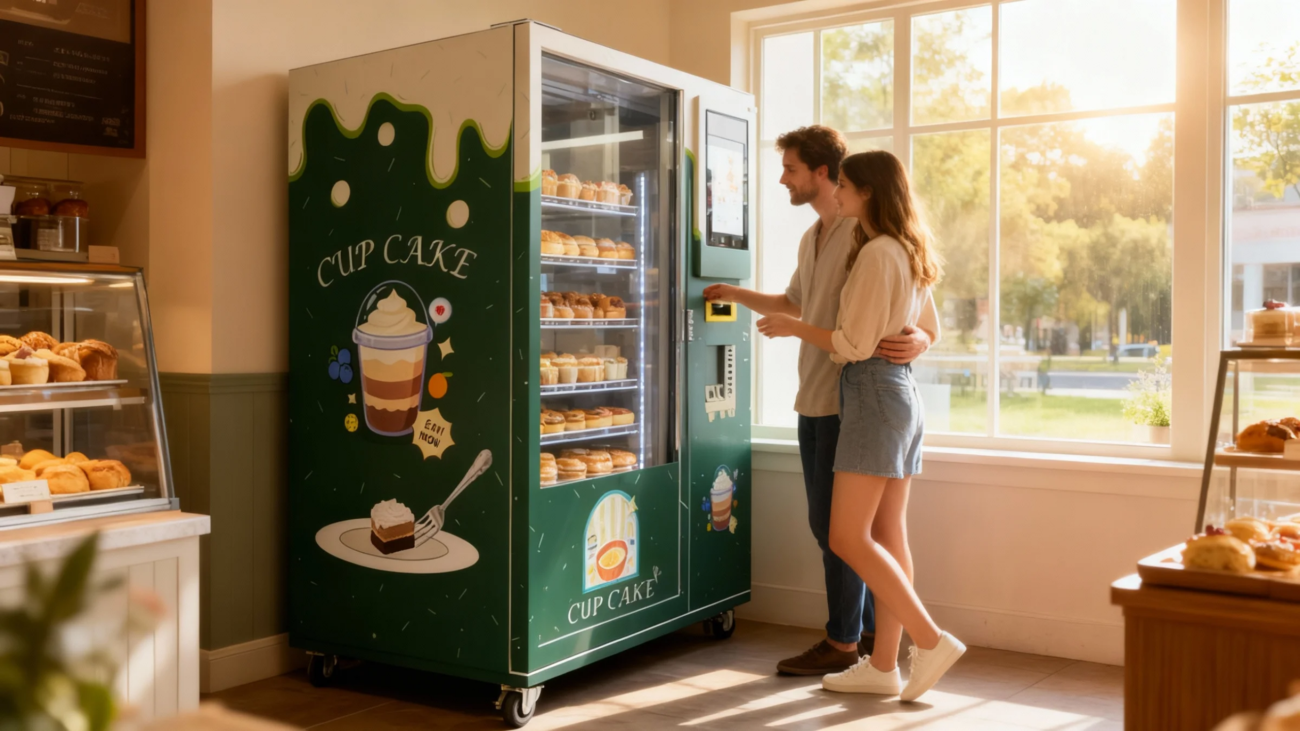 WEIMI Cake Vending Machine: the Ultimate 24/7 Solution for Home Bakers ...