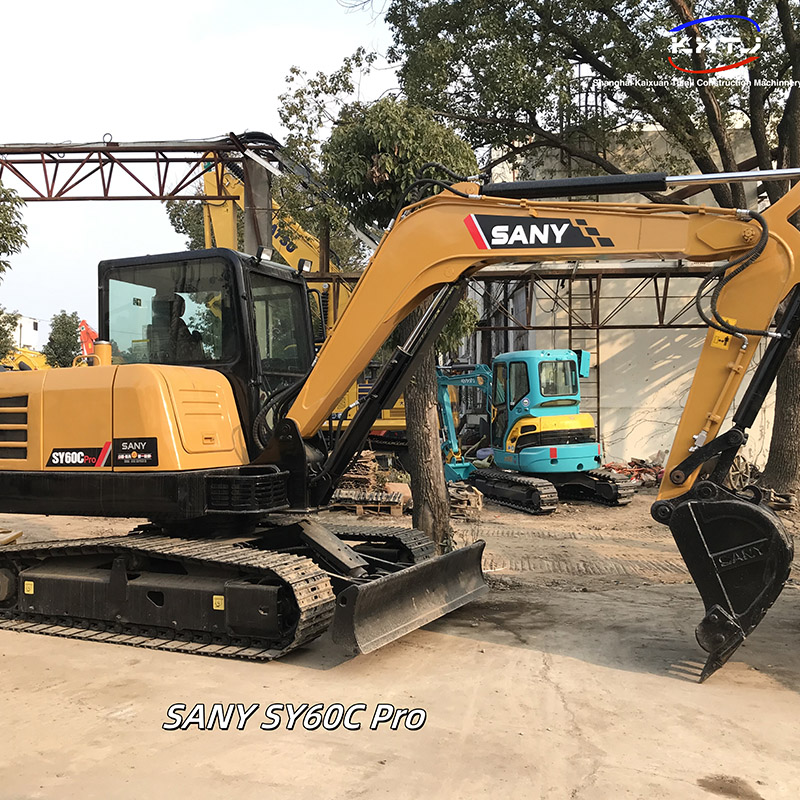 Excavadora usada SANY SY60C Pro: equipo confiable para sus necesidades ...
