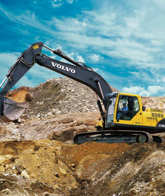 How the Volvo EC210D Improves Performance - KXTJ Excavator