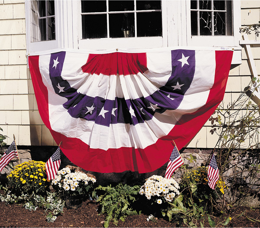 Custom Decorative Pleated Flag, Oem Advertising Flags | Jarmoo