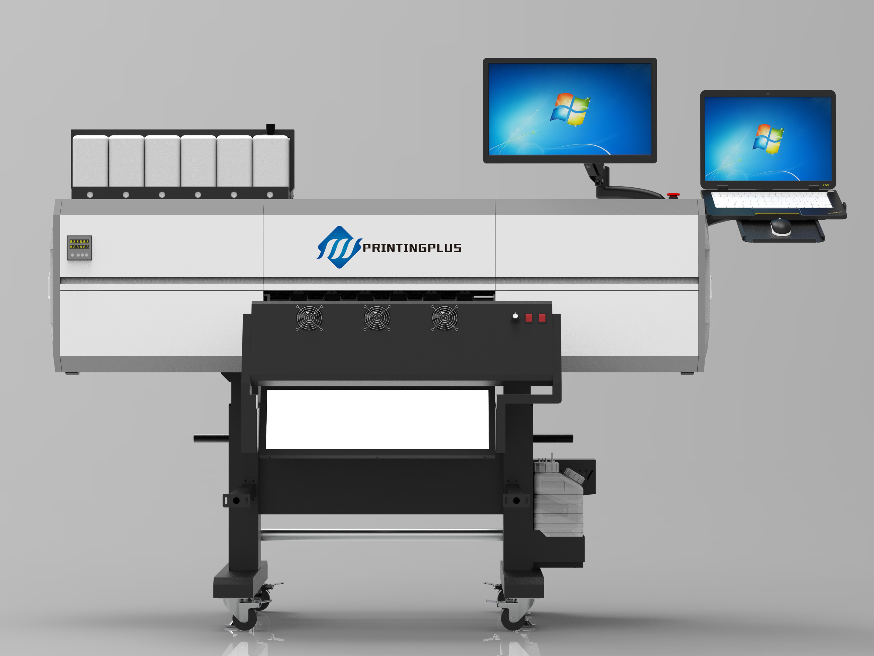 DTF Printers with Wide Platforms on Gas-expanded Shafts | PRINTINGPLUS