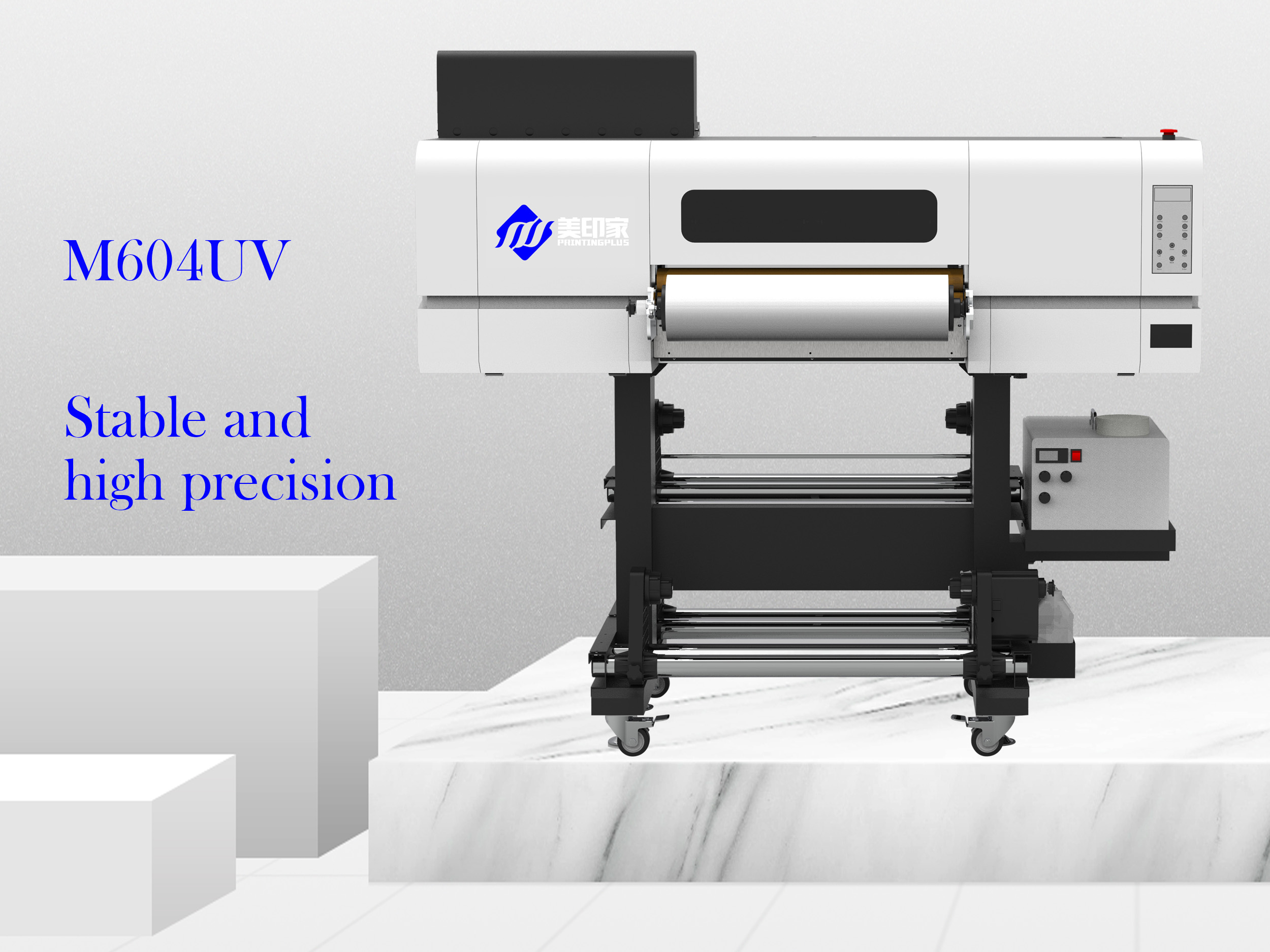 A3 Uv Dtf Printer L 1800 X W 830 X H 1620 MM by PRINTINGPLUS - PRINTINGPLUS