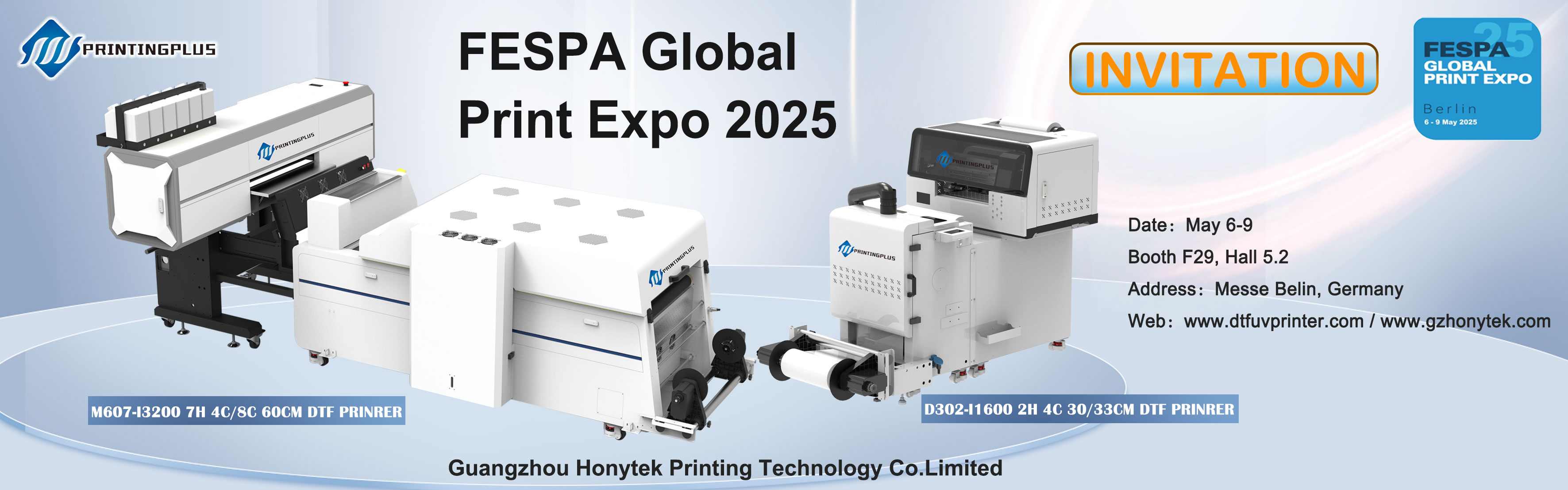 Honytek to Debut Innovative DTF Printers at FESPA 2025 | PRINTINGPLUS