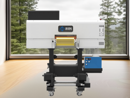 Compact 30cm Dual-Head UV DTF Printer for Industrial Use | PRINTINGPLUS