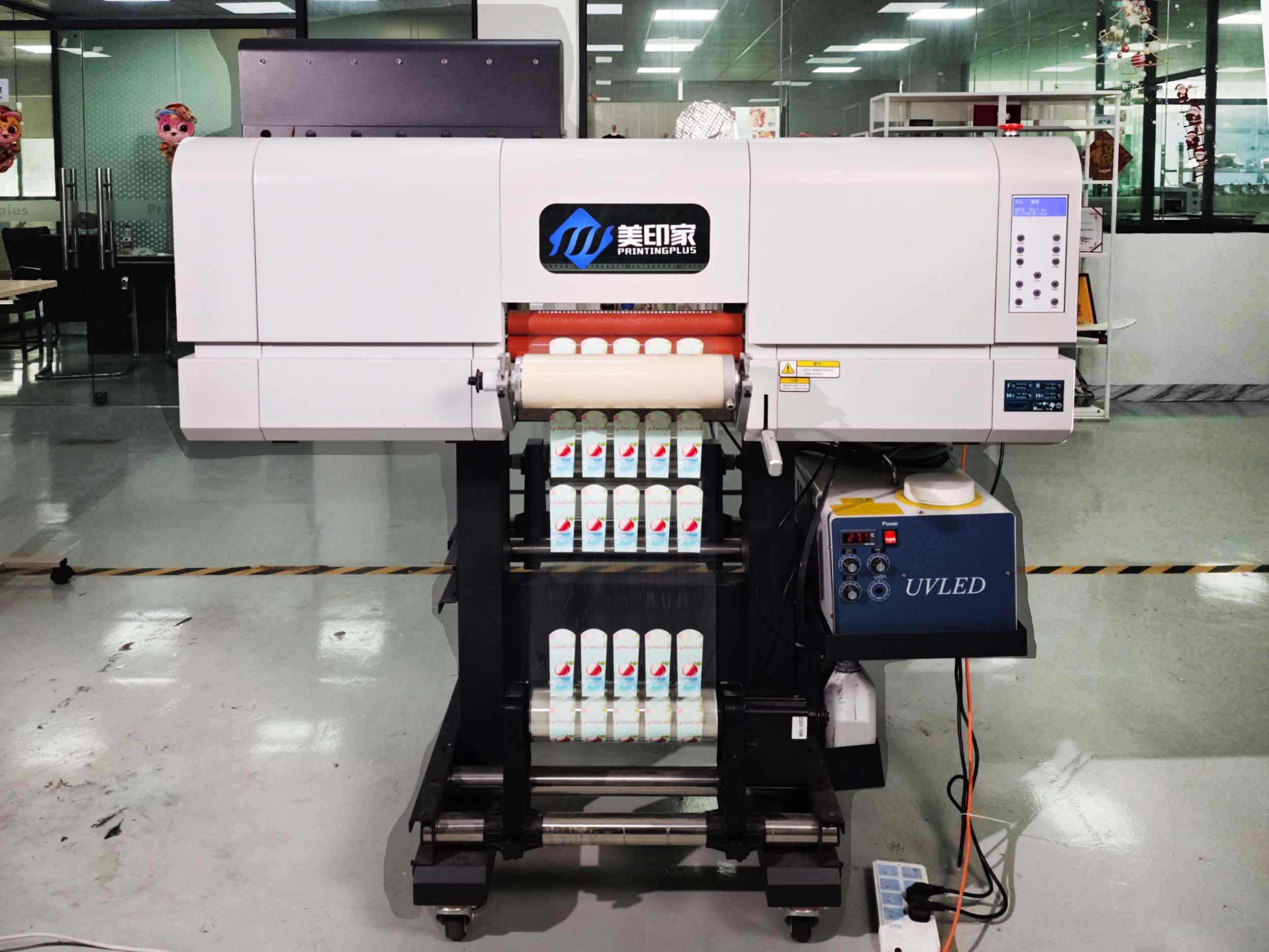 Crystal Label with a Print Width of 30 Cm That Can Be Applied Anywhere ...