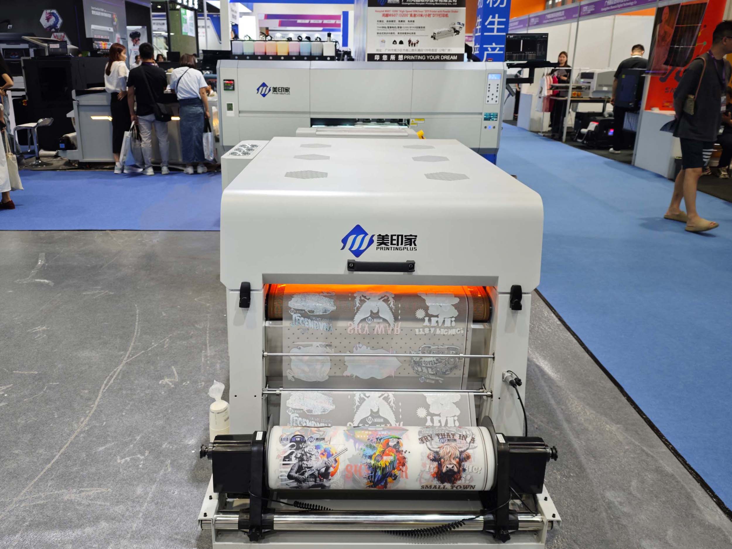 Imprimante DTF avec cartouches d'encre DTF 8 couleurs pour une ...