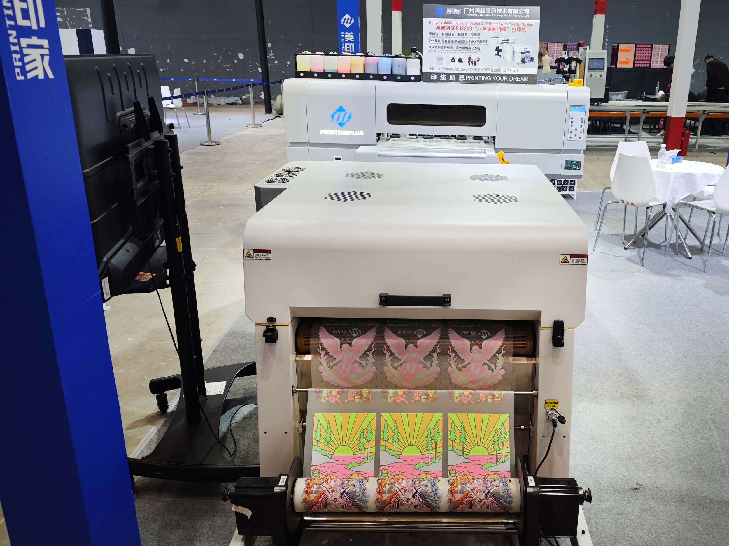 Epson-Head Clothing Inkjet Printer with 8-Color Printing Solution ...