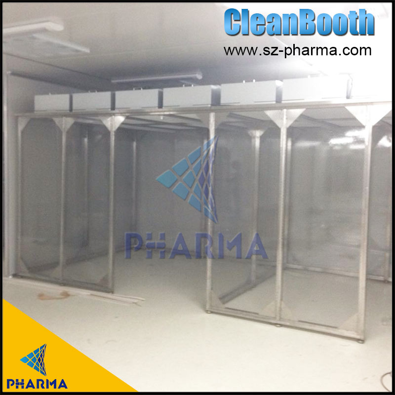 Cabine portable pour salle blanche à parois souples | Pharmaceutique