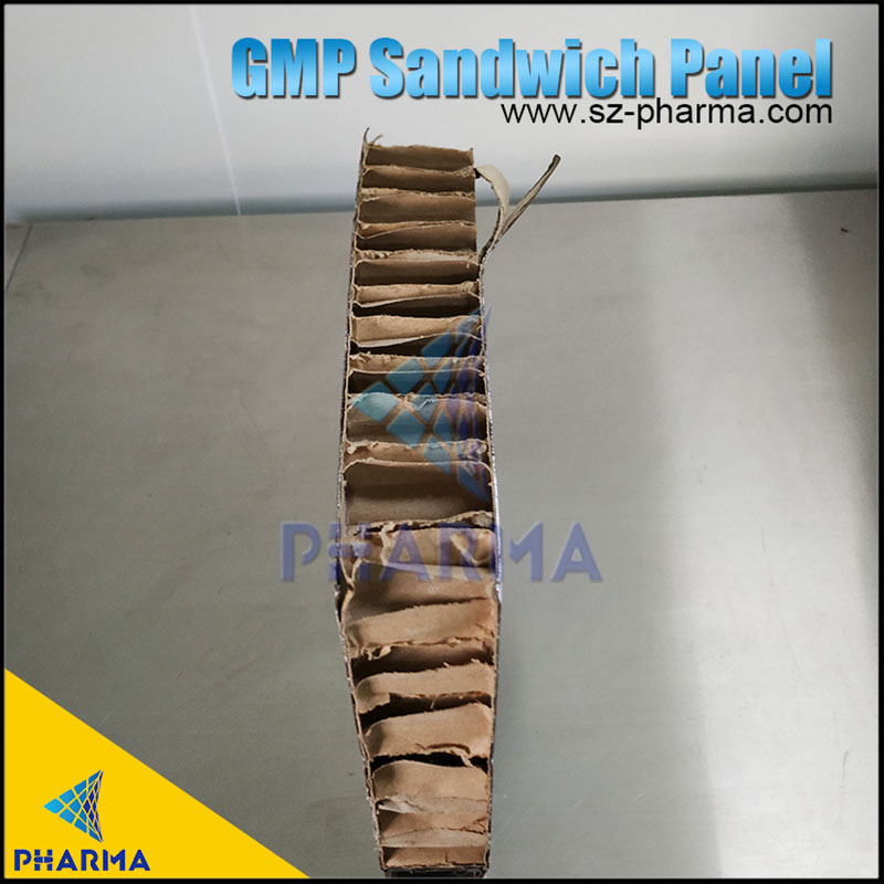 Panel sándwich para sala limpia Gmp | Panel farmacéutico