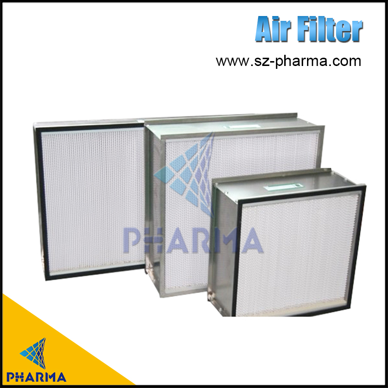 Metal Frame Deep Pleat Hepa Air Filter | Pharma