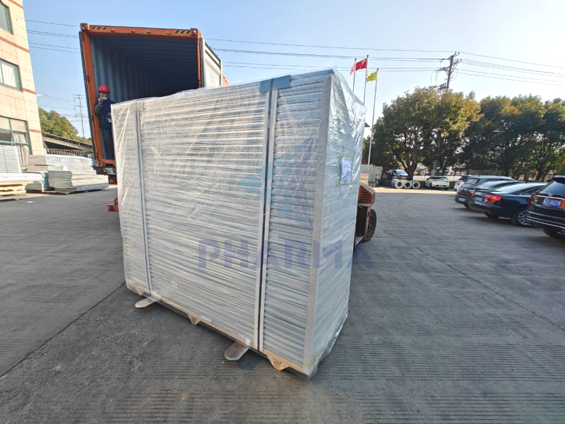 PHARMA CLEAN——Wall Sandwich Panel and Observation Window Shipment to Europe