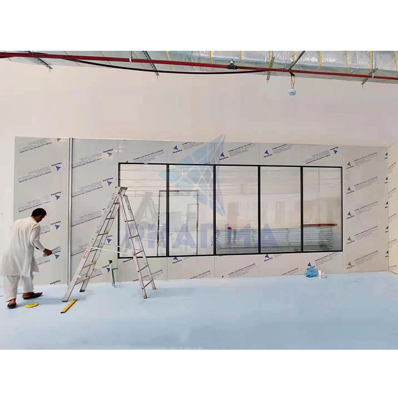 Pharmaceutical Modular Cleanrooms Medical Cleanroom Window Double ...