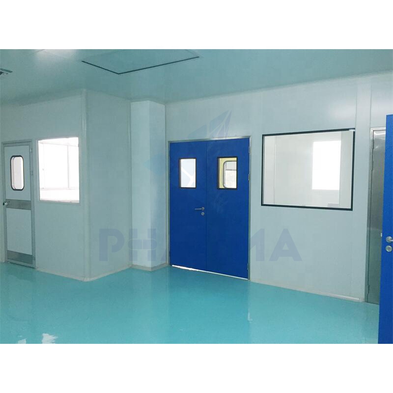 ISO 7 Modular Clean Room with Pass Box for Pharmaceutical Class 10000 ...