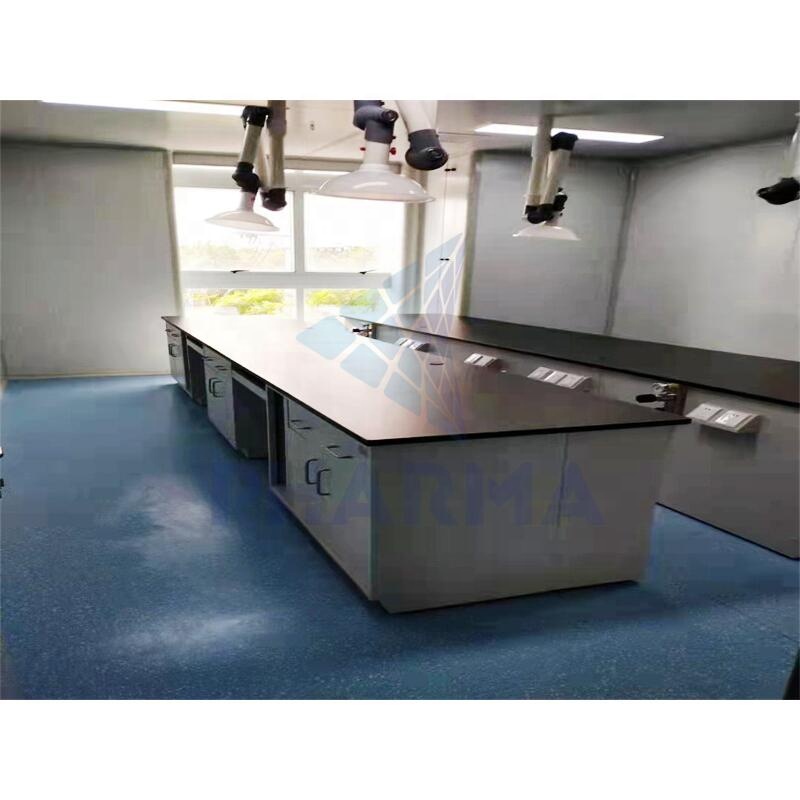Modular Clean Lab, Class 100 Clean Room with Airlock Room Hepa-PHARMA