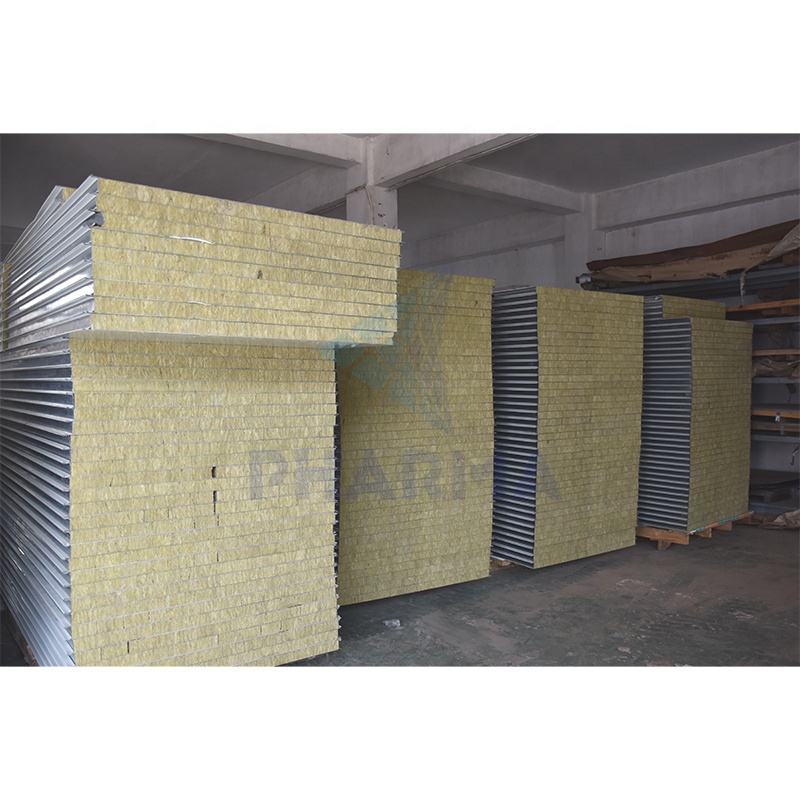 Clean Room Fire Resistant Structural Sandwich Panels 50mm Panels ...
