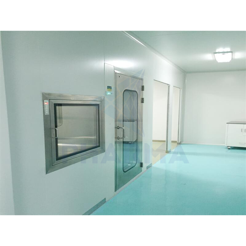 Electric Clean Room GMP Modular Clean Room Panels Doors Windows System ...