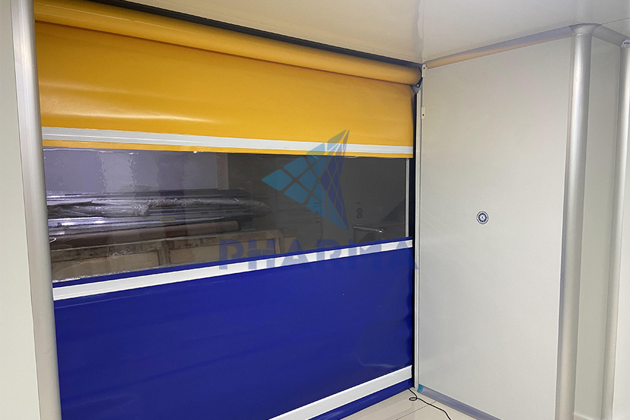 Introduction to the Structure of Fast Rolling Shutter Door 2